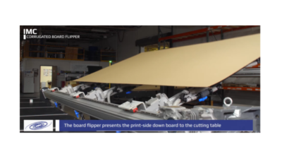 In-Line Board Flipper Machinery | Infinite Motion Control