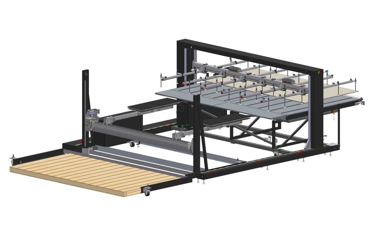 In-Line Board Flipper Machinery | Infinite Motion Control