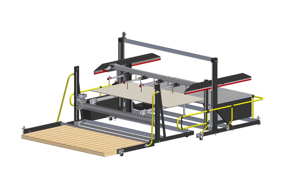 In-Line Board Flipper Machinery | Infinite Motion Control